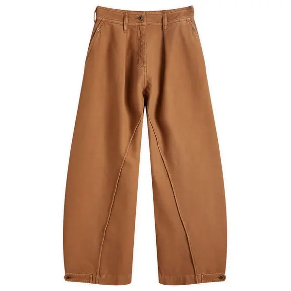 JW Anderson Twisted Seam Trousers - Caramel