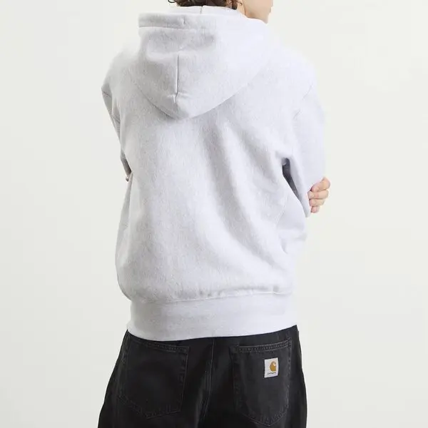 Champion Reverse Weave Fleece Zip Hoodie - Grey