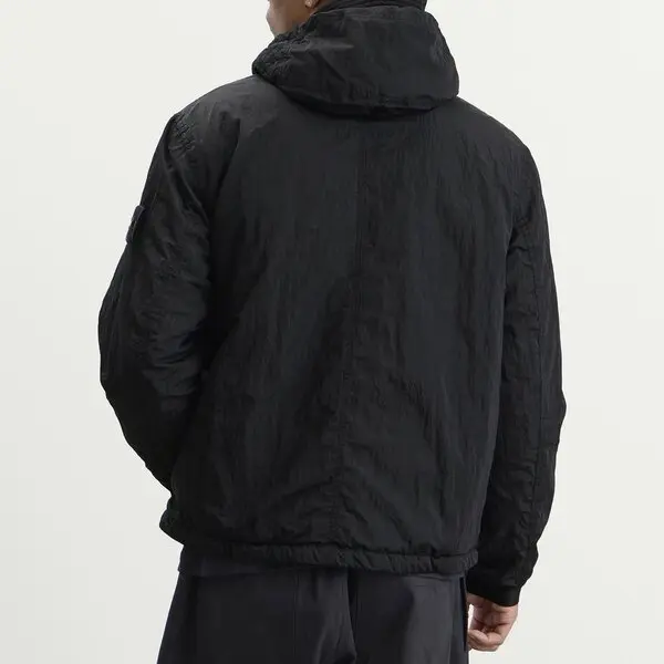 Stone Island Warp Rib Nylon-tc Hooded Jacket
