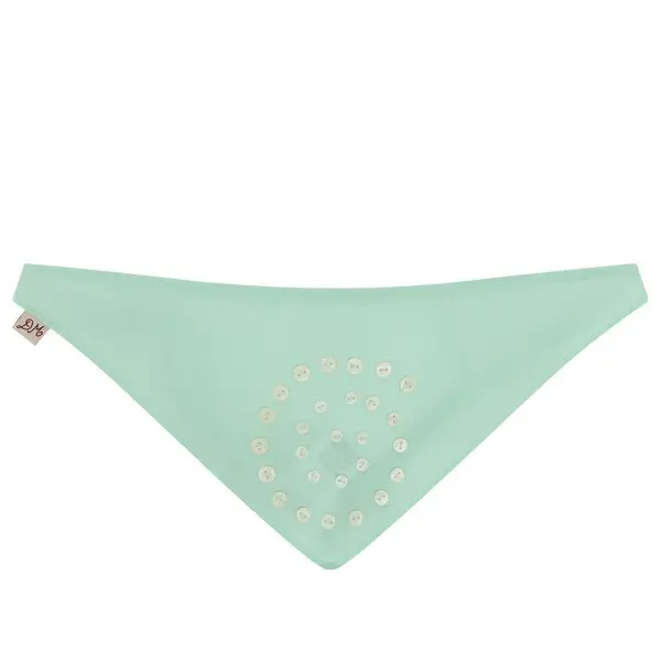 DAMSON MADDER Swirl Button Headscarf
