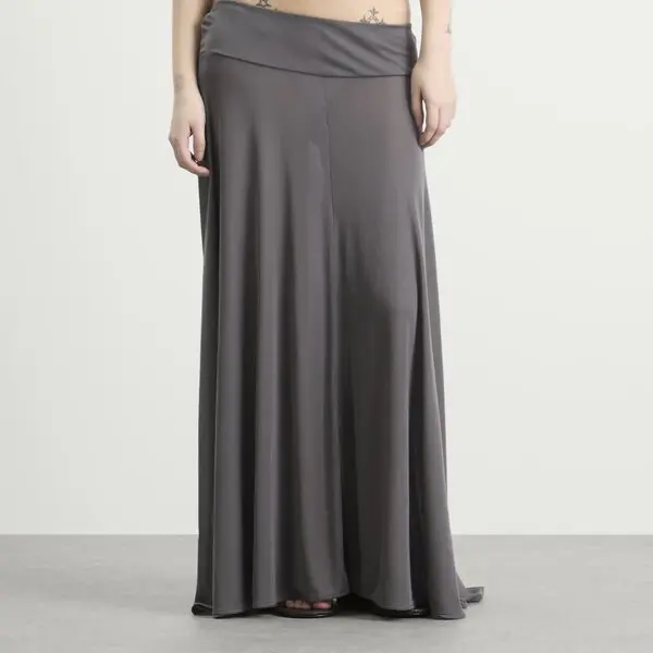 ST. AGNI Fluid Jersey Skirt