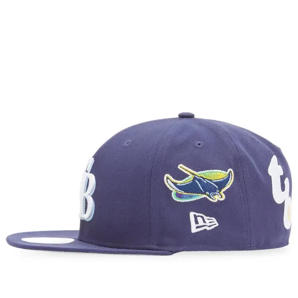 New Era Tampa Bay Rays Patch Embroidery 59fifty Cap