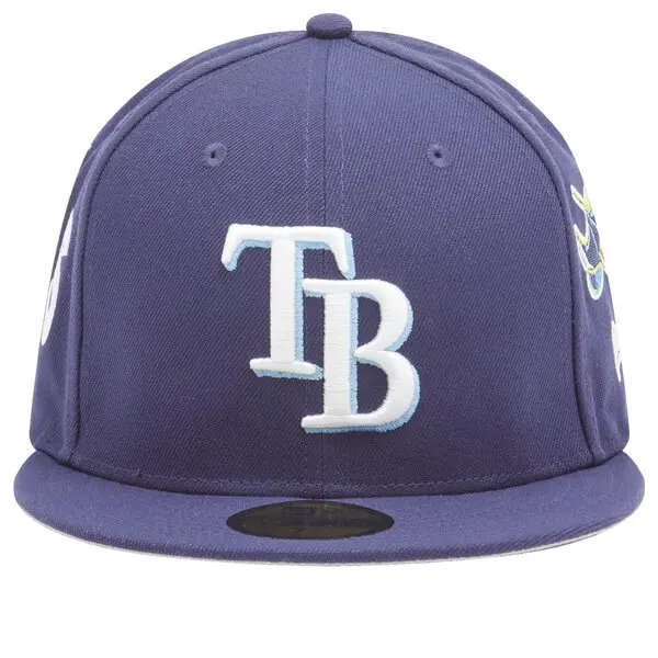 New Era Tampa Bay Rays Patch Embroidery 59fifty Cap