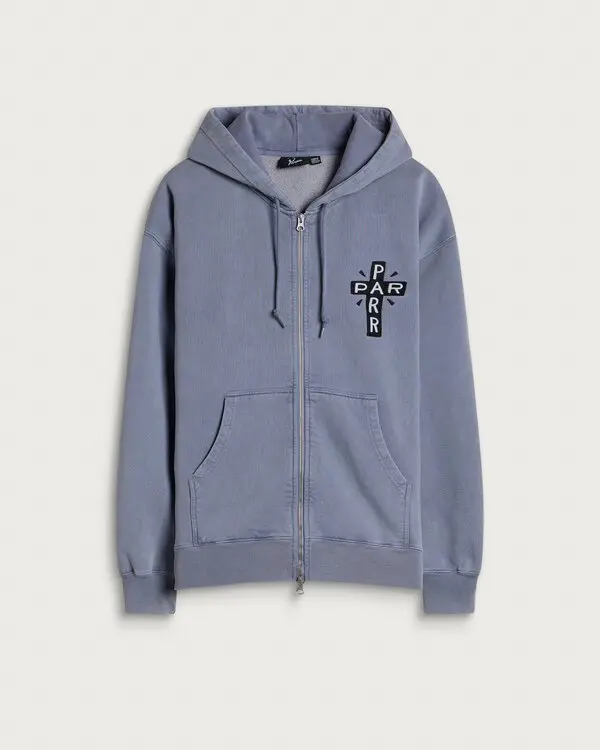 PARRA A Cross To Bear Zip Hoodie