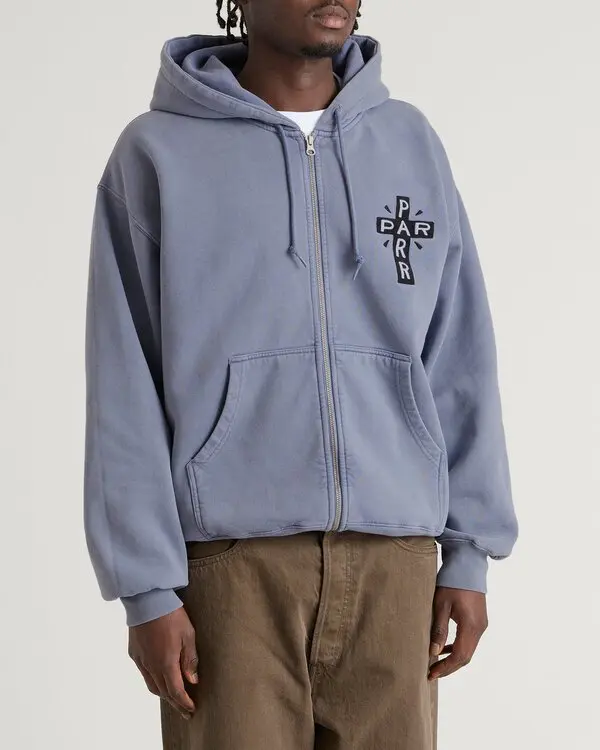 PARRA A Cross To Bear Zip Hoodie