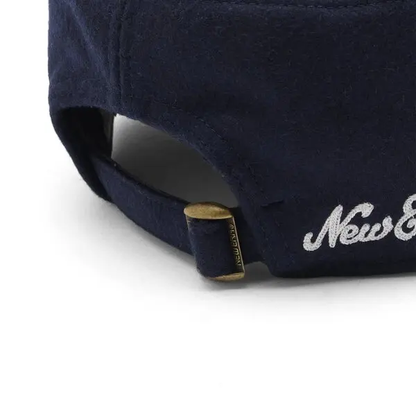 New Era Heritage Logo Chainstitched Wool Pillbox Cap