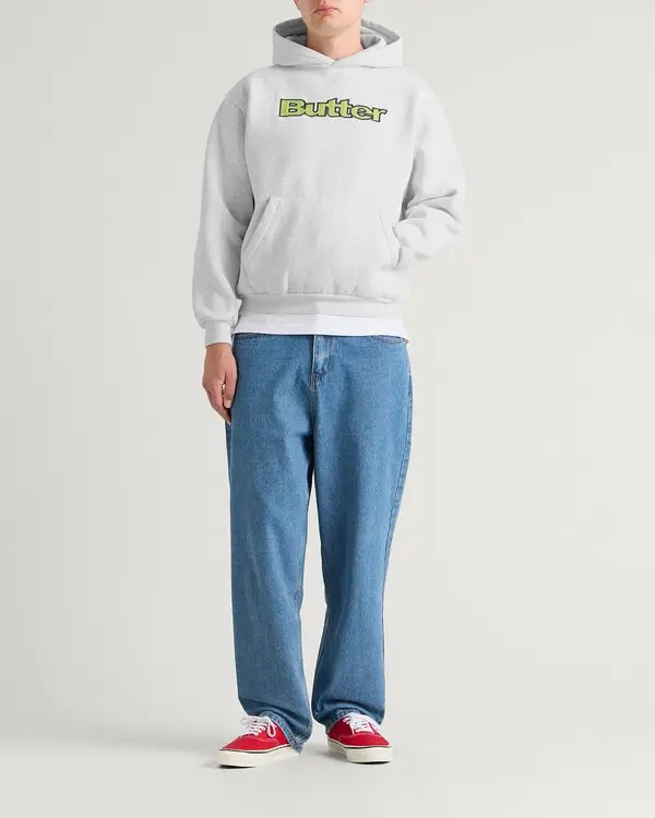 BUTTER GOODS Ripstop Logo Applique Hoodie