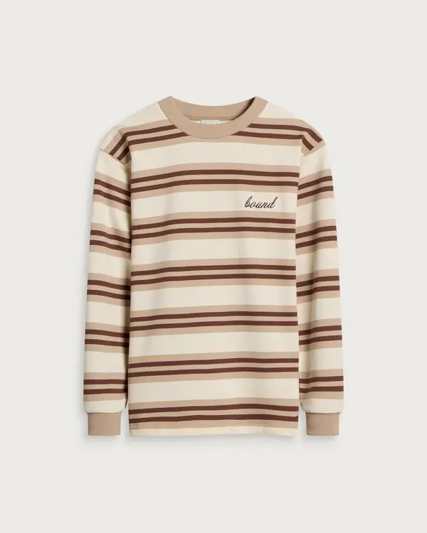 BOUND Stripe Long Sleeve T-shirt