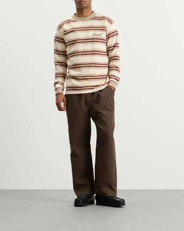 BOUND Stripe Long Sleeve T-shirt