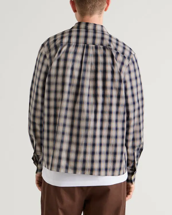 BUTTER GOODS Shadow Plaid Shirt