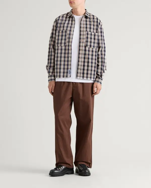 BUTTER GOODS Shadow Plaid Shirt