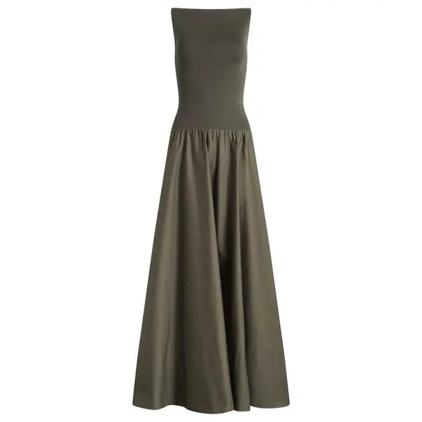 ST. AGNI Backless Circle Hem Dress