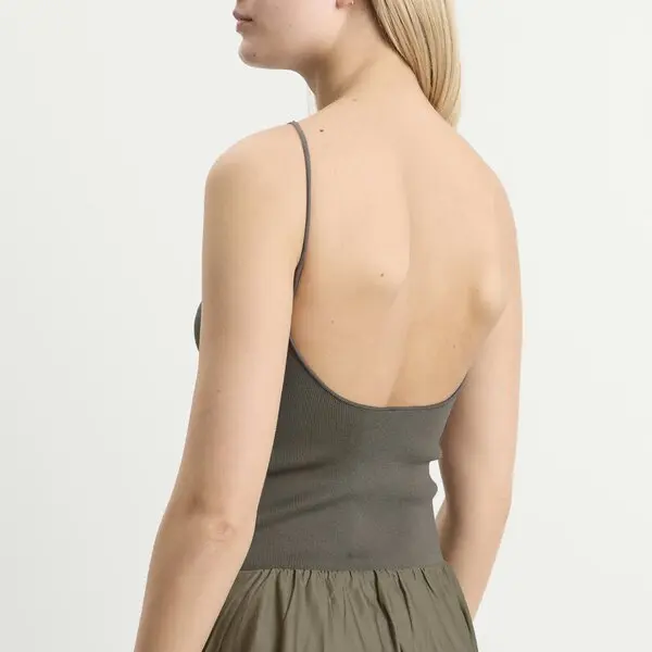 ST. AGNI Backless Circle Hem Dress