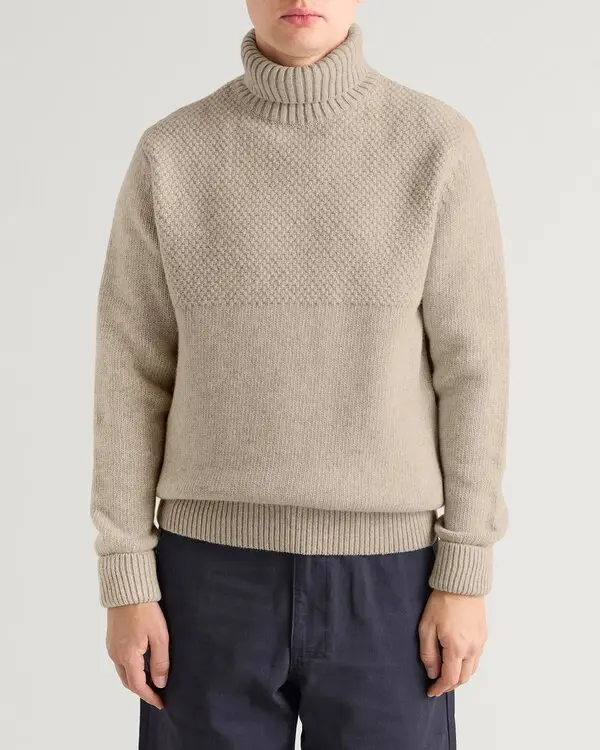 Barbour Heritage + Northcliffe Submariner Roll Neck Jumper