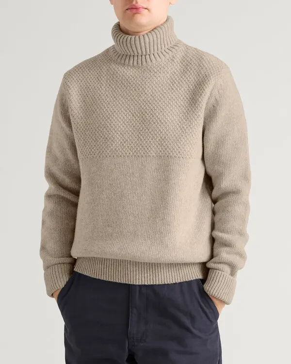 Barbour Heritage + Northcliffe Submariner Roll Neck Jumper