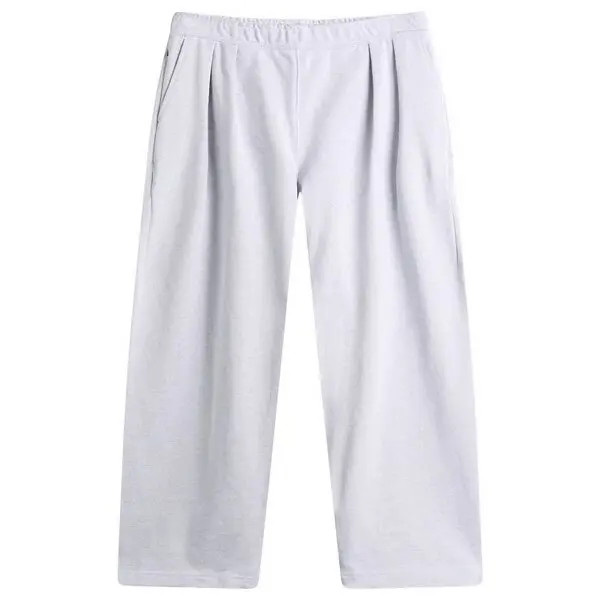 BEAMS Balloon Wide Sweat Pants - Ash Grey