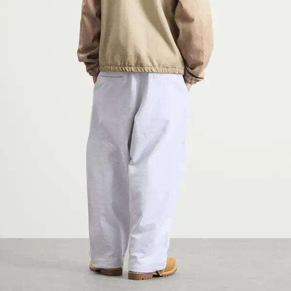 BEAMS Balloon Wide Sweat Pants - Ash Grey