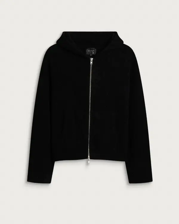 BEACH BRAINS Knit Zip Hood