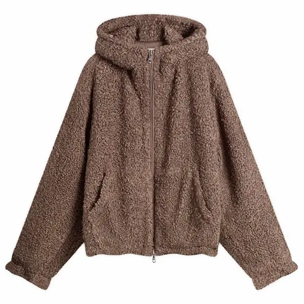 COLE BUXTON High Pile Zip Through Jacket
