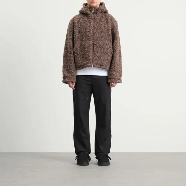 COLE BUXTON High Pile Zip Through Jacket