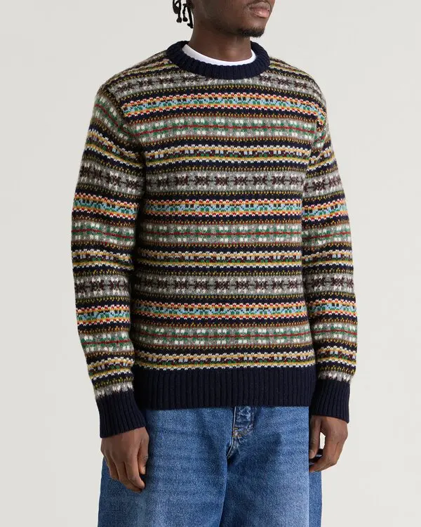 Barbour Scottish Made Fairisle Crew