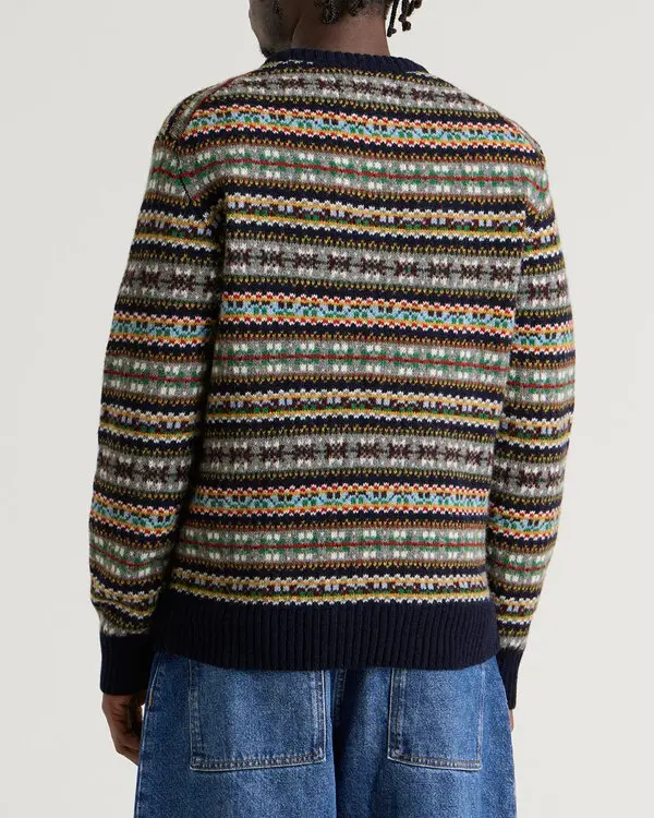 Barbour Scottish Made Fairisle Crew