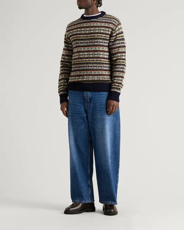Barbour Scottish Made Fairisle Crew