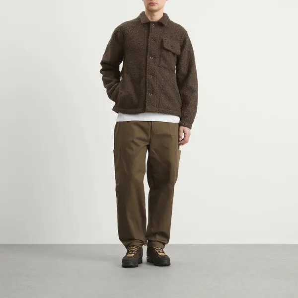 CAFÉ MOUNTAIN Curly Boxy Explorers Jacket