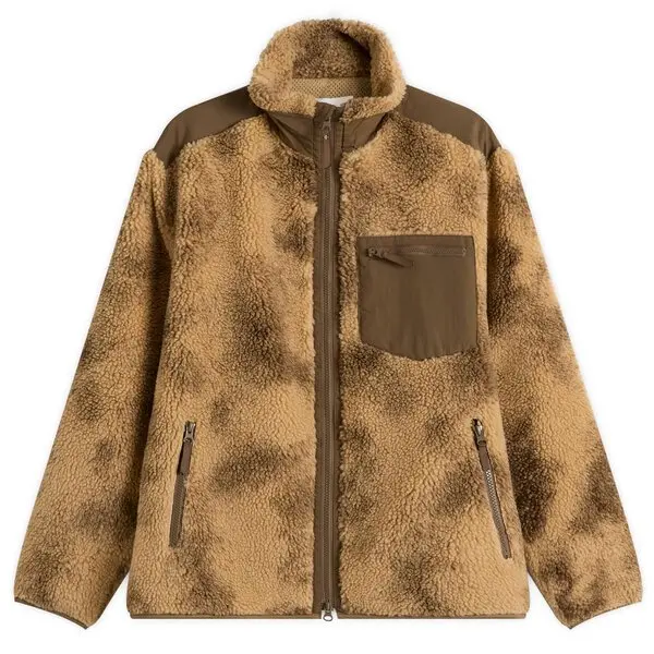 CORRIDOR Oak Zip Fleece Jacket