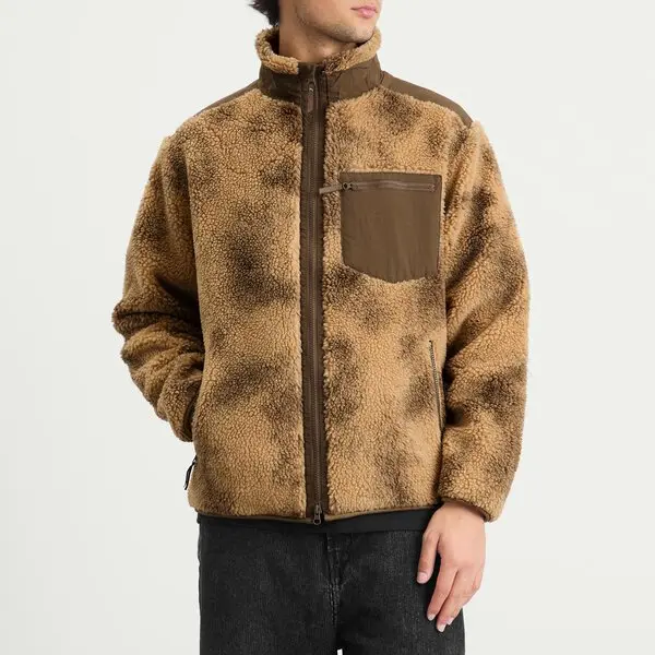 CORRIDOR Oak Zip Fleece Jacket