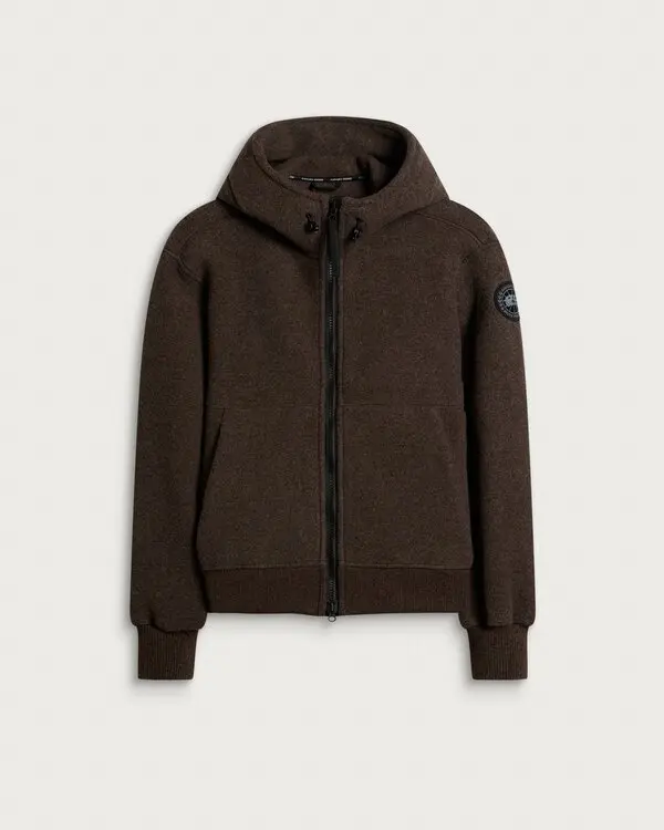 Canada Goose Chilliwack Fleece Bomber Black Disc Jacket - Terra