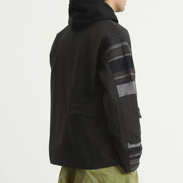 MAHARISHI Upcycled Patchwork Chore Jacket