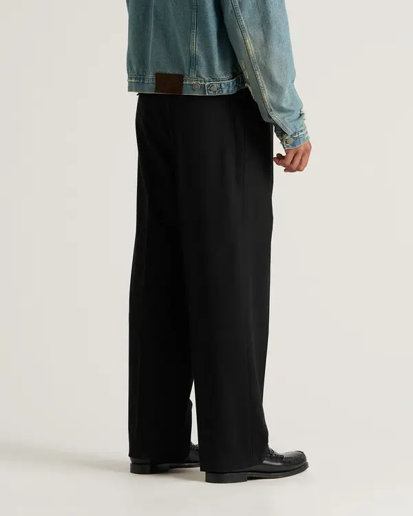 DANIEL SIMMONS Essential Pleated Trousers