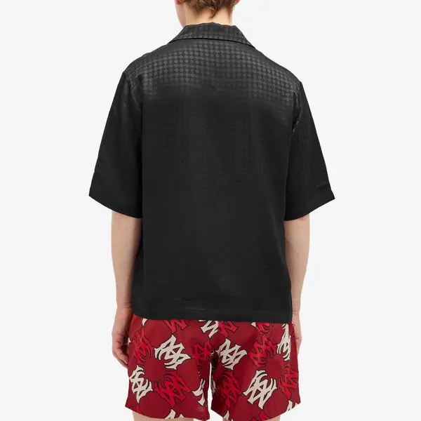 Amiri Ma Quad Jacquard Camp Shirt