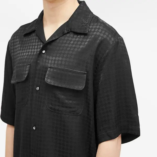 Amiri Ma Quad Jacquard Camp Shirt