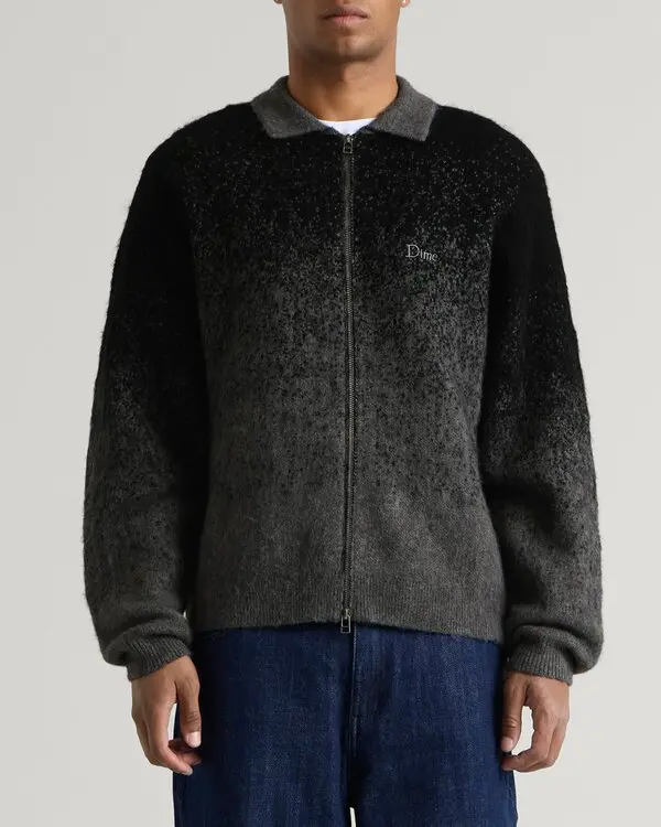 DIME Mohair Double Zip Knit