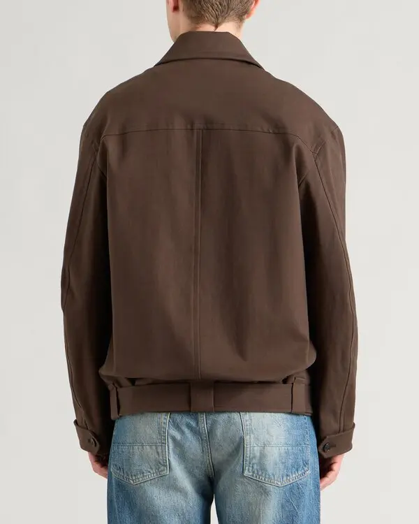 Dries Van Noten Varrick Double Faced Cotton Jacket