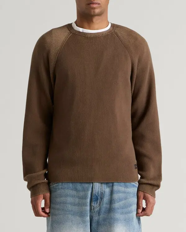 DIME Printed Rib Sweater