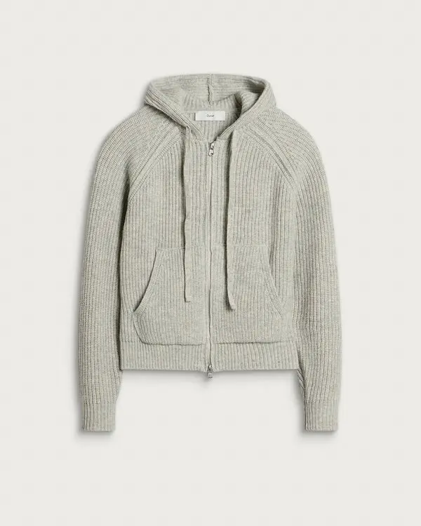DUNST Hooded Knit Cardigan