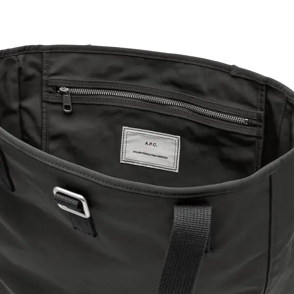 A.p.c. Cabas Archive Tote Bag - Black