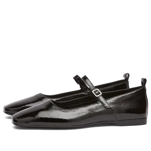 VAGABOND SHOEMAKERS Delia Square Toe Leather Ballet Shoes