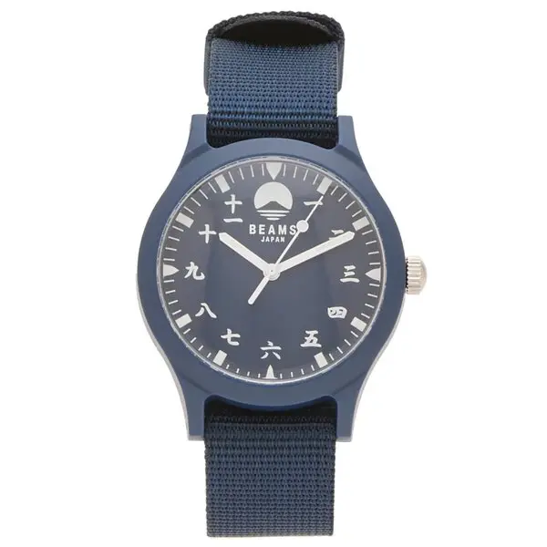 BEAMS Kanji Number Wrist Watch