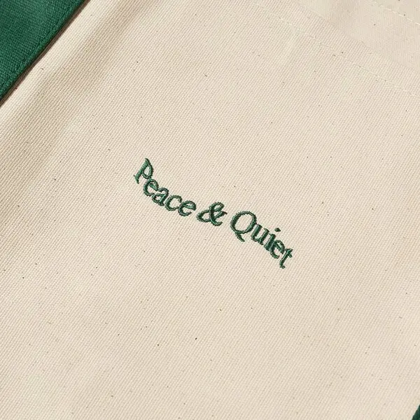 MUSEUM OF PEACE & QUIET Wordmark Tote - Forest