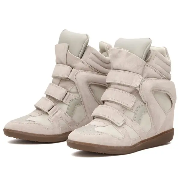 Isabel Marant Étoile Bekett Platform Sneakers - Ecru