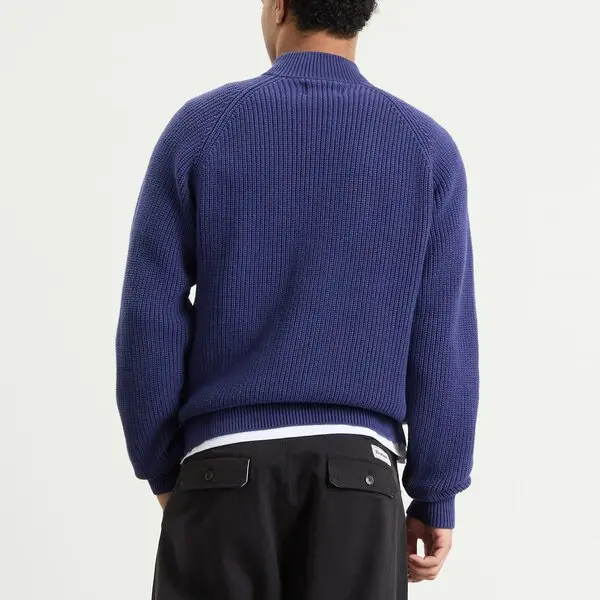 BUTTER GOODS Shout Zip Knit Sweater