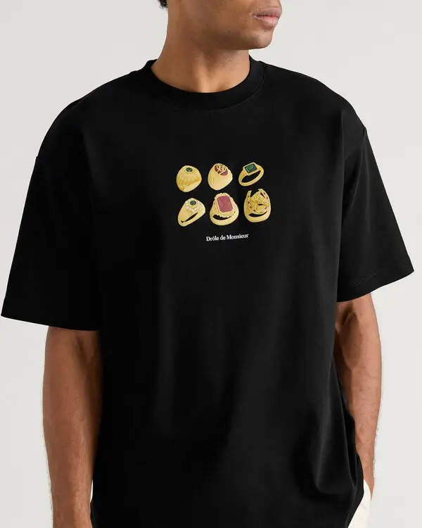 Drole De Monsieur Rings T-shirt - Black