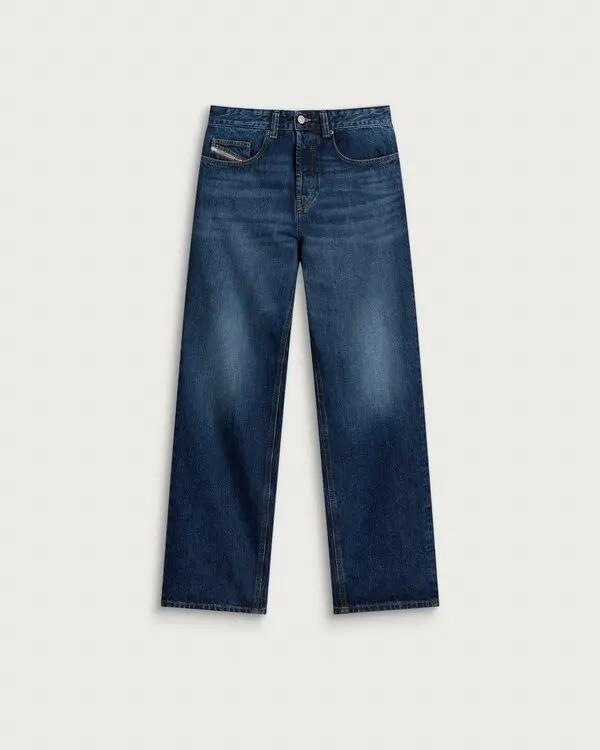 DIESEL® 2001 D-macro Wide Leg Jeans - Blue