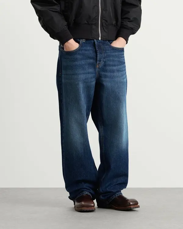 DIESEL® 2001 D-macro Wide Leg Jeans