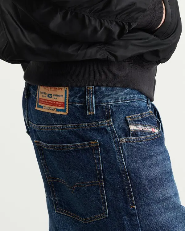 DIESEL® 2001 D-macro Wide Leg Jeans