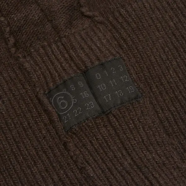 MAISON MARGIELA Knitted Balaclava Hood